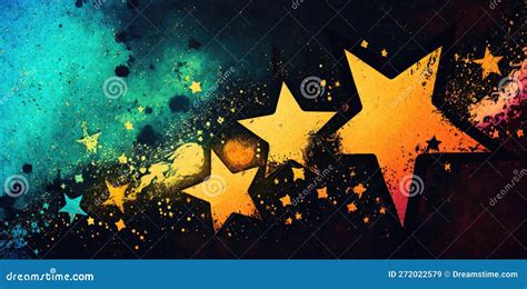 Rainbow Splatter Layout Royalty Free Stock Image 9329122