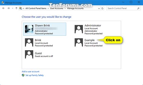 Delete User Account In Windows 10 Tutorials