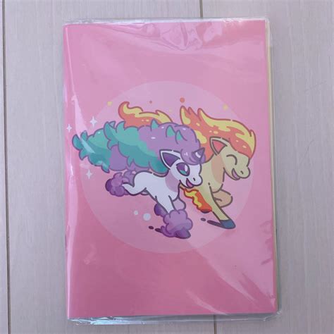 翌日発送 ポケモン 新品未開封 Hello Ponyta A5ノート3冊セット By メルカリ