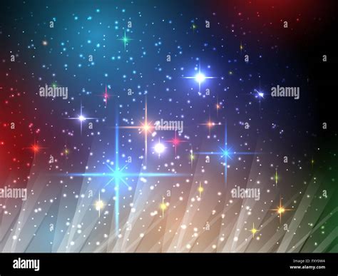 Universe Night Sky Vector Background Stock Vector Image And Art Alamy