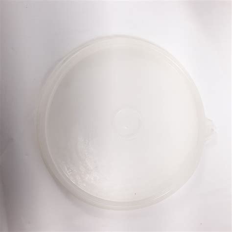 Clear Round Tupperware 6 5 Diameter Lid 227 47 Etsy