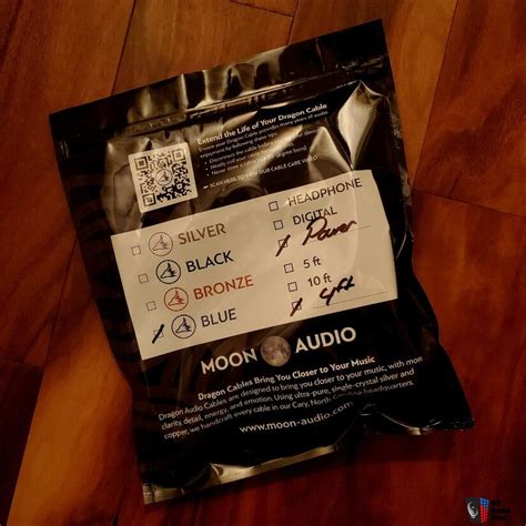Moon Audio Blue Dragon 4 Ft Power Cable NEW FREE Shipping Photo