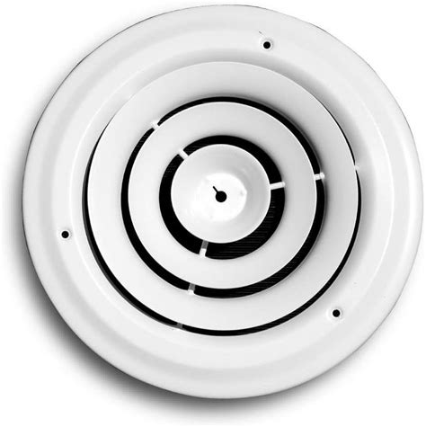 8 Inch Duct Opening Measurements Round Ceiling Air Diffuser 8 Inch