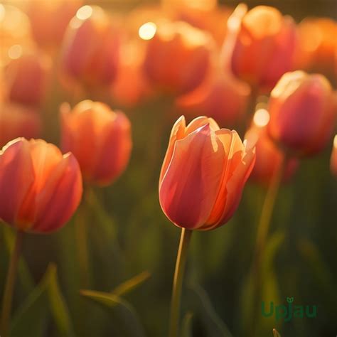Buy Yellow Orange Tulip Flower Bulbs Online In India Upjau