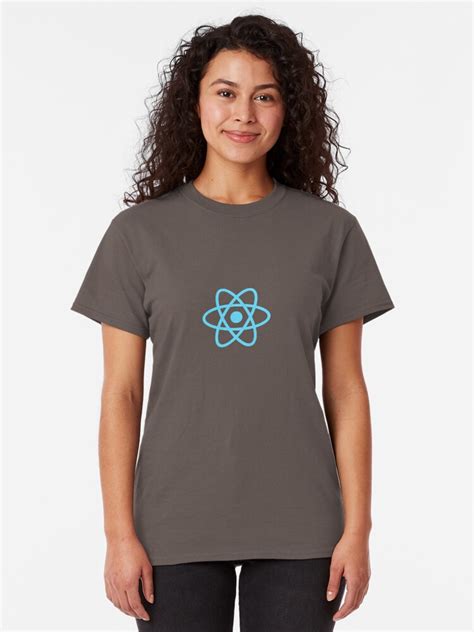 React Logo Reactjs T Shirt By Ajhajh Redbubble