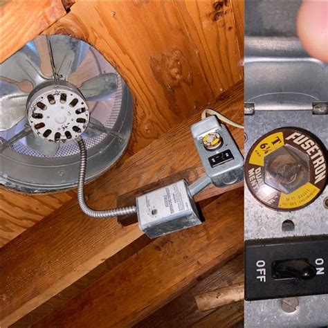 Wiring An Attic Fan
