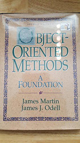 Object Oriented Methods A Foundation Uml Edition Martin James