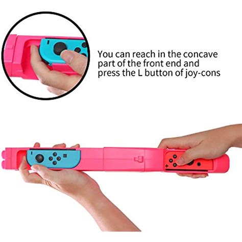 Heatfun Nintendo Switch Gun Accessory Pink