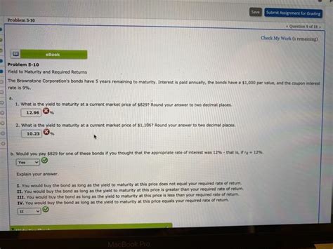 Solved Save Submit Assignment For Grading Problem 5 10