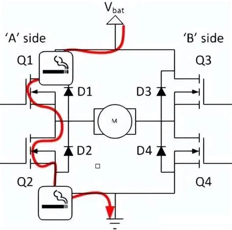 What Is An H Bridgecircuit Construction And Working