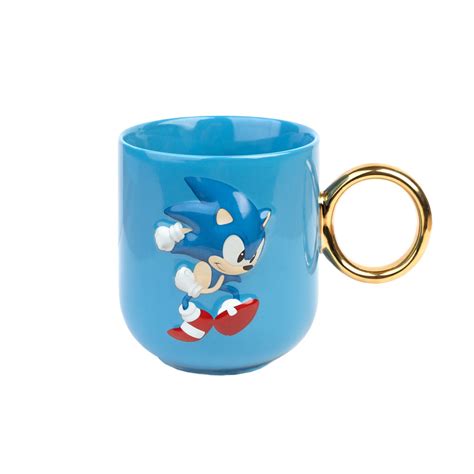 Sonic The Hedgehog 3d Ceramic Mug Preorder Merchoid