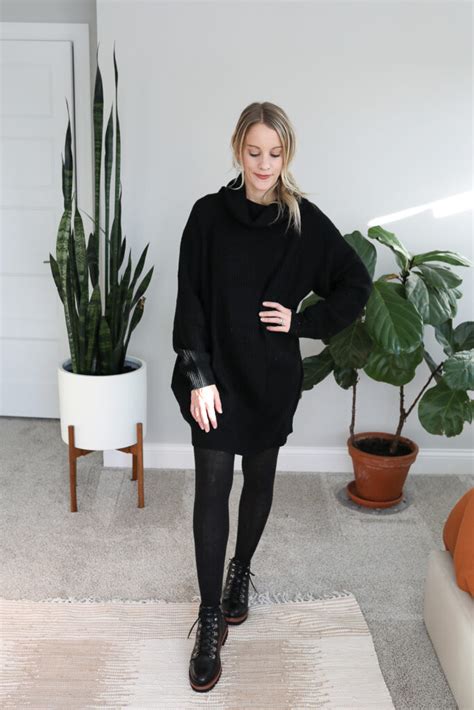 How To Wear A Sweater Dress 15 Outfit Ideas Paisley And Sparrow