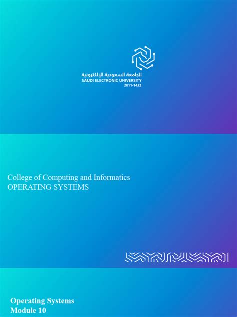 Module 10 - IO Systems | PDF | Input/Output | Operating System