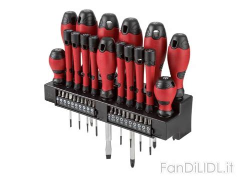 Set Cacciaviti E Bit Officina Attrezzi Lidl Tecnico Fan Di Lidl