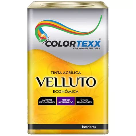Tinta Acrilica Economica Velluto Fosco Aveludado Cores Cor Gelo