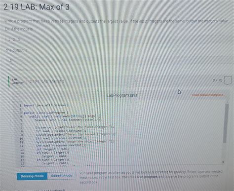 Solved 219 Lab Max Of 3 Capprogramiava Pubite Cias