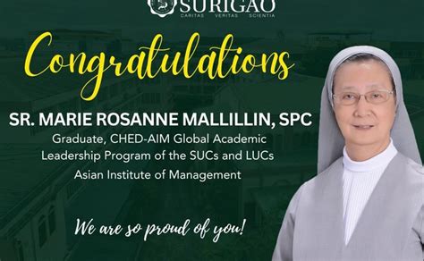 Ched Aim Global Academic Leadership Program Of The Sucs And Lucs St