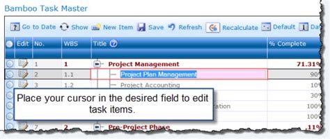 How To Use Inline Editing Bamboo Solutions