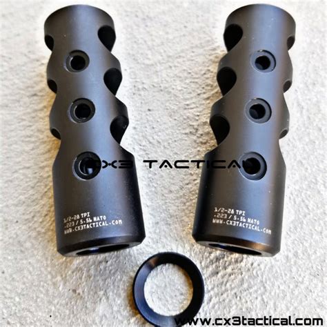 17 Hmr Muzzle Brake Compensator Ruger Precision Rimfire Rpr 17 Hmr 1