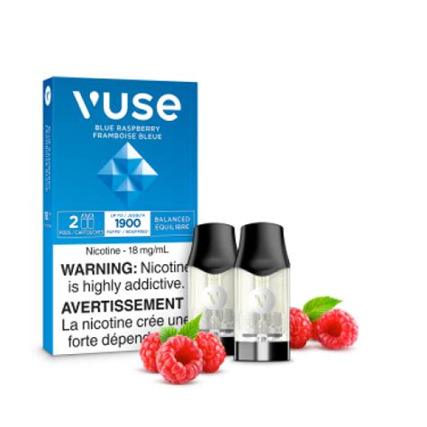 Buy Vuse Blue Raspberry E Liquid Vape Pods Vuse Ca