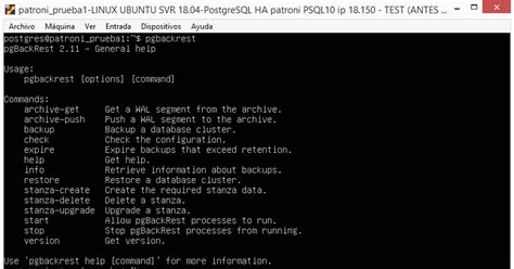 Error And Issues With Stanza Create In Master Patroni Cluster · Issue 702 · Pgbackrest