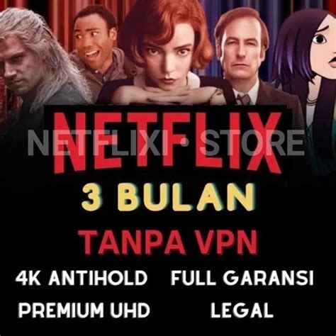 Jual Netflixxx Premium Murah 1 Bulan Full Garansi Resmi Shopee Indonesia