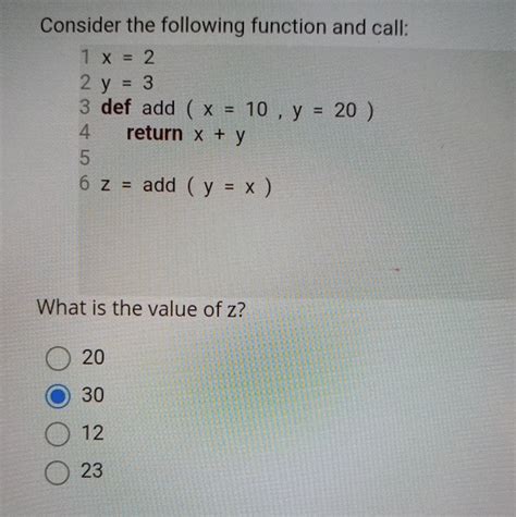 Solved Consider The Following Function And