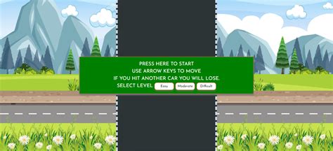 Car Adventure Game In Vanillajs With Source Code Sourcecodester