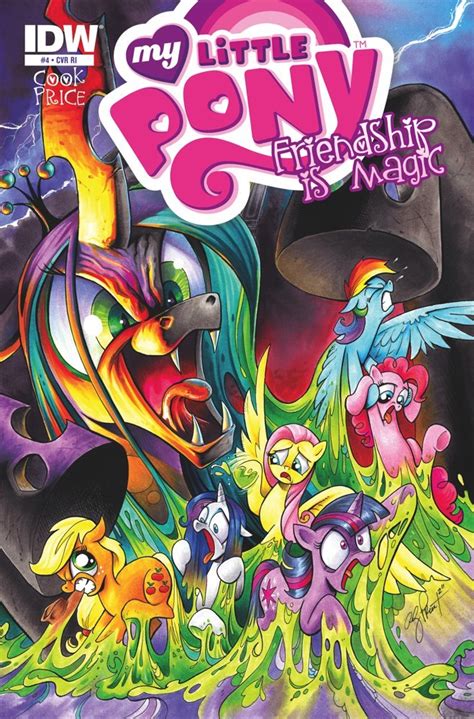 Mlp 4 Comic Covers Mlp Merch