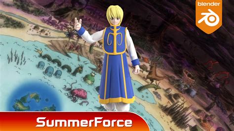 Kurapika Hunter X Hunter 3d Model By Summerforce