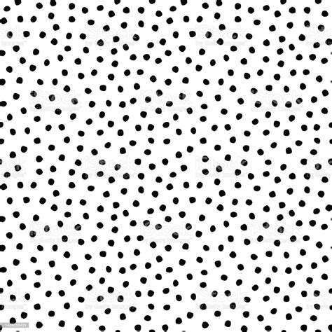 손으로 그린 고르지 않은 얼룩은 매끄러운 패턴을 얼룩지게합니다 혼돈의 얼룩 다른 크기의 질감의 점 검은색에 대한 스톡 벡터 아트