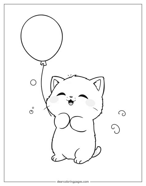 귀여운 새끼 고양이 색칠공부 26개의 무료 인쇄 가능한 생성 디자인