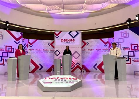 No le alcanzó a Del Moral encuestas dan ganadora a Delfina Gómez en segundo DebateEdomex Publico