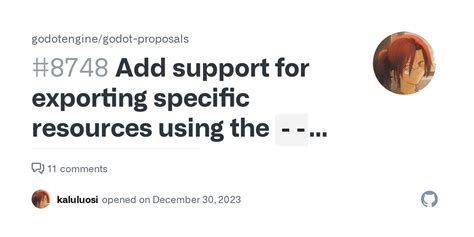 Add Support For Exporting Specific Resources Using The ` Export Pack