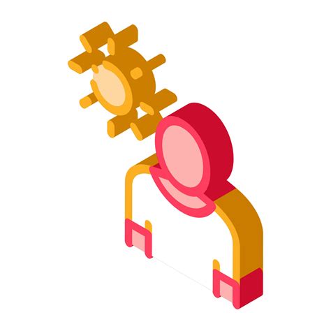 Sun Exposure For Man Isometric Icon Vector Illustration Vector Art At Vecteezy