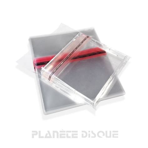50 Pp Sleeves With Flap For Minidisc Jewel Case