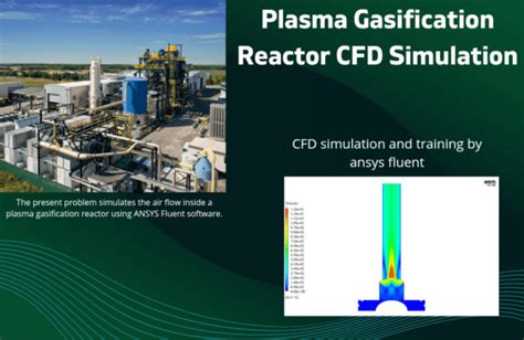 Plasma Gasification Reactor CFD Simulation ANSYS Fluent Training MR CFD