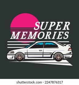 Super Sports Car Vector Logo Design Stock Vector Royalty Free
