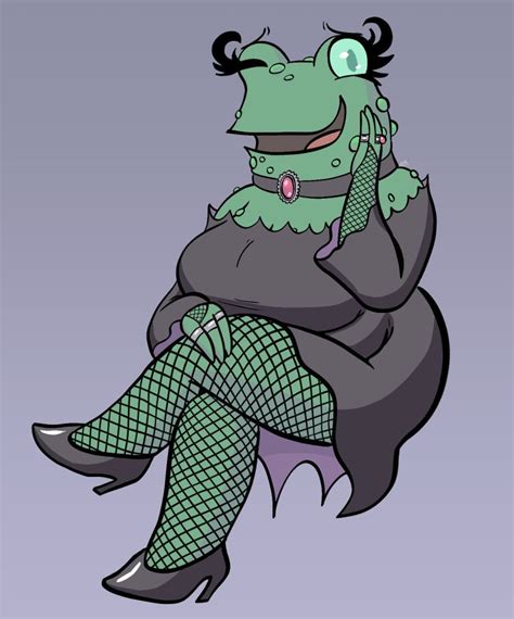 Rule 34 Amphibian Anthro Big Breasts Breasts Female Frog Harry Amorós