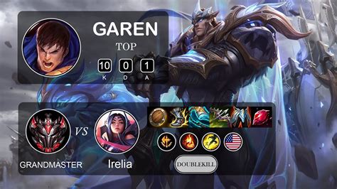 Top Garen Vs Irelia LOL NA Grandmaster Patch 11 17 YouTube