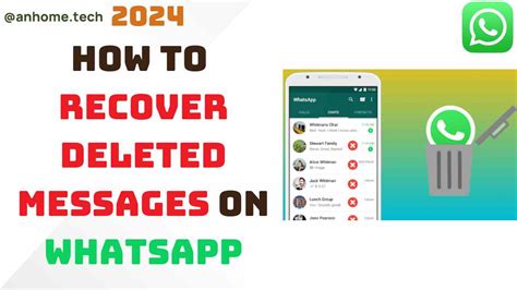 How To Recover Deleted Messages On Whatsapp A Comprehensive Guide