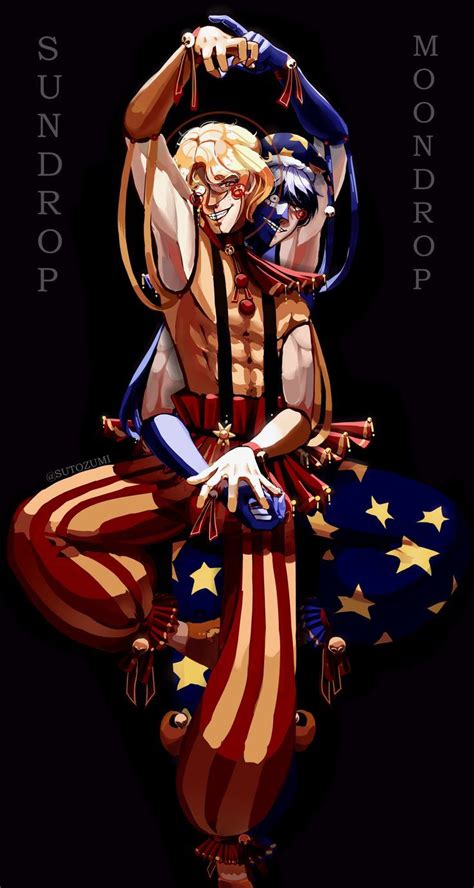 два шиза воображают из себя юлу автор sutozumi Fnaf Drawings Cool Art Drawings Sun Moon