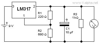 F Alpha Net Experiment 14 Einstellbarer SR III