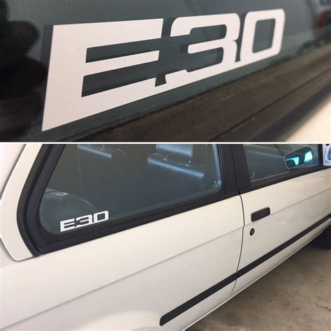 Bmw Chassis Code Vinyl Decals