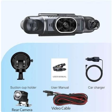 RUMOCOVO Caméra de tableau de bord de voiture avec enregistreur vidéo