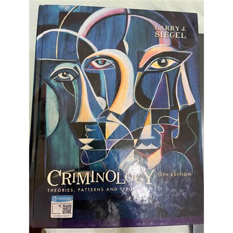 Criminology Theories Patterns And Typologies 13th Edition 蝦皮購物