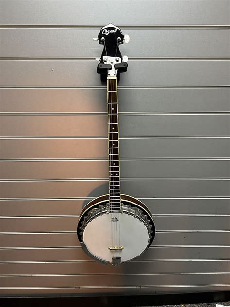 Ozark 4 String Banjo And Hardcase 2010s Reverb