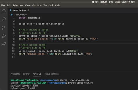 Network Speed Test Using Python Python Is One Of The Most Commonly Used By Janus