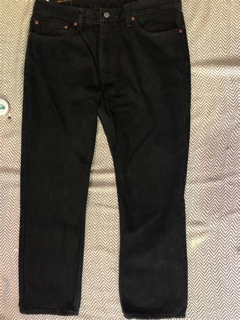 Levis Jeans Black Mens Fashion Bottoms Jeans On Carousell