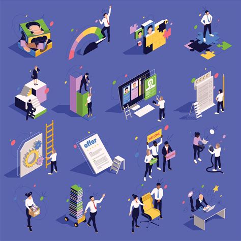 Employee Onboarding Set 25803078 Vector Art At Vecteezy